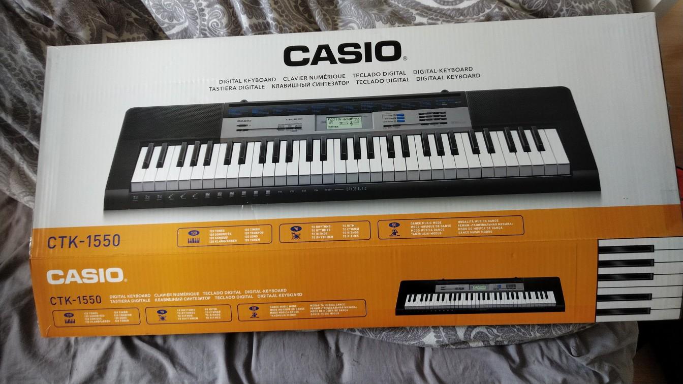 Casio ctk-1550 keyboard in CM16 Forest für 70,00 £ zum Verkauf | Shpock DE