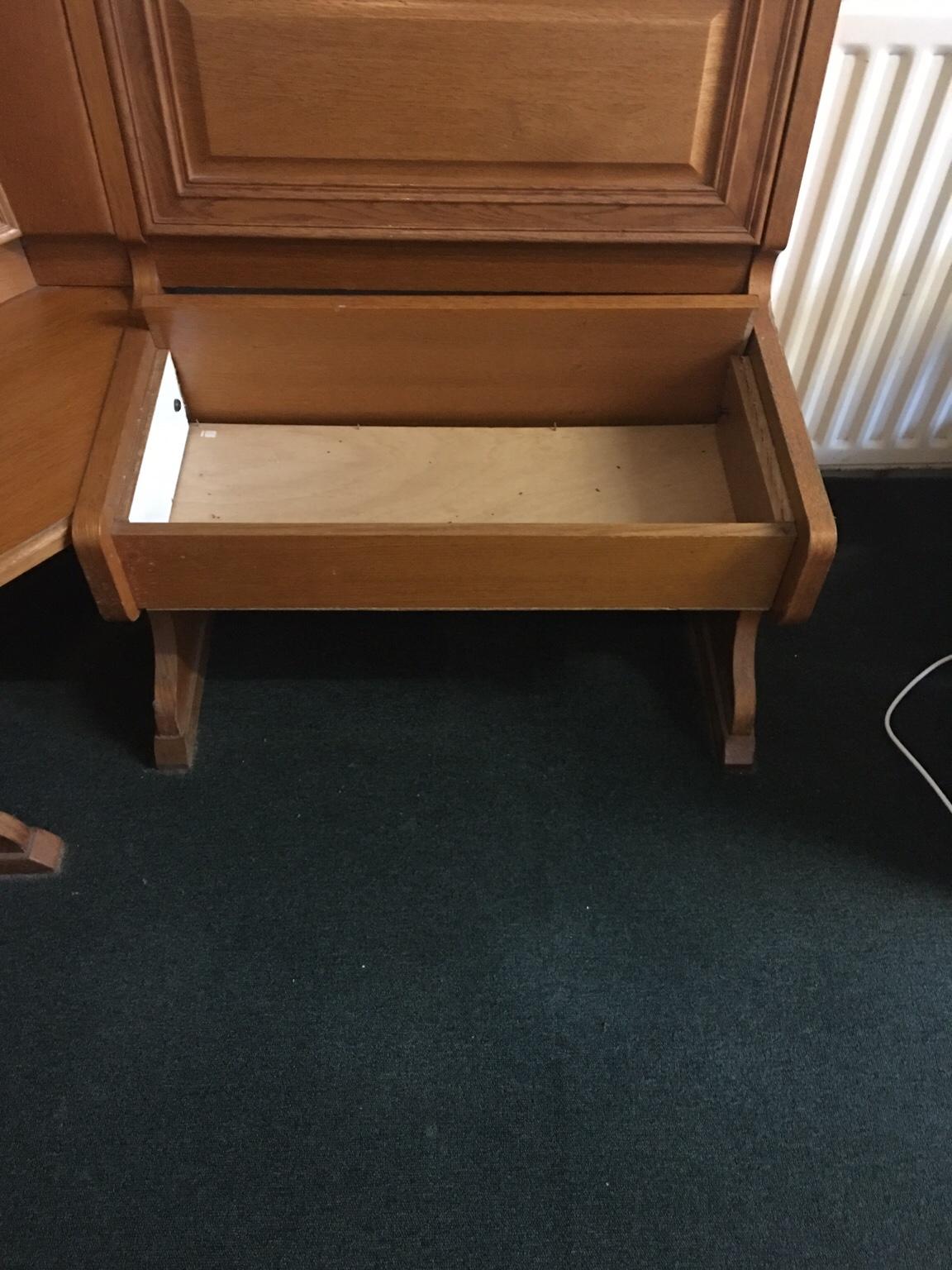 Wooden Kitchen Bench/Seating/Storage Unit in WV5 Staffordshire for £30. ...
