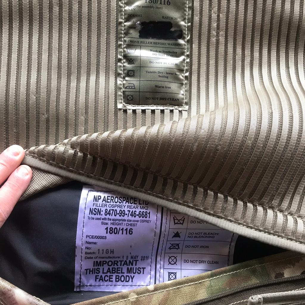 OSPREY MK4 MTP BODY ARMOUR WITH SOFT INSERTS in B60 Bromsgrove für £ ...