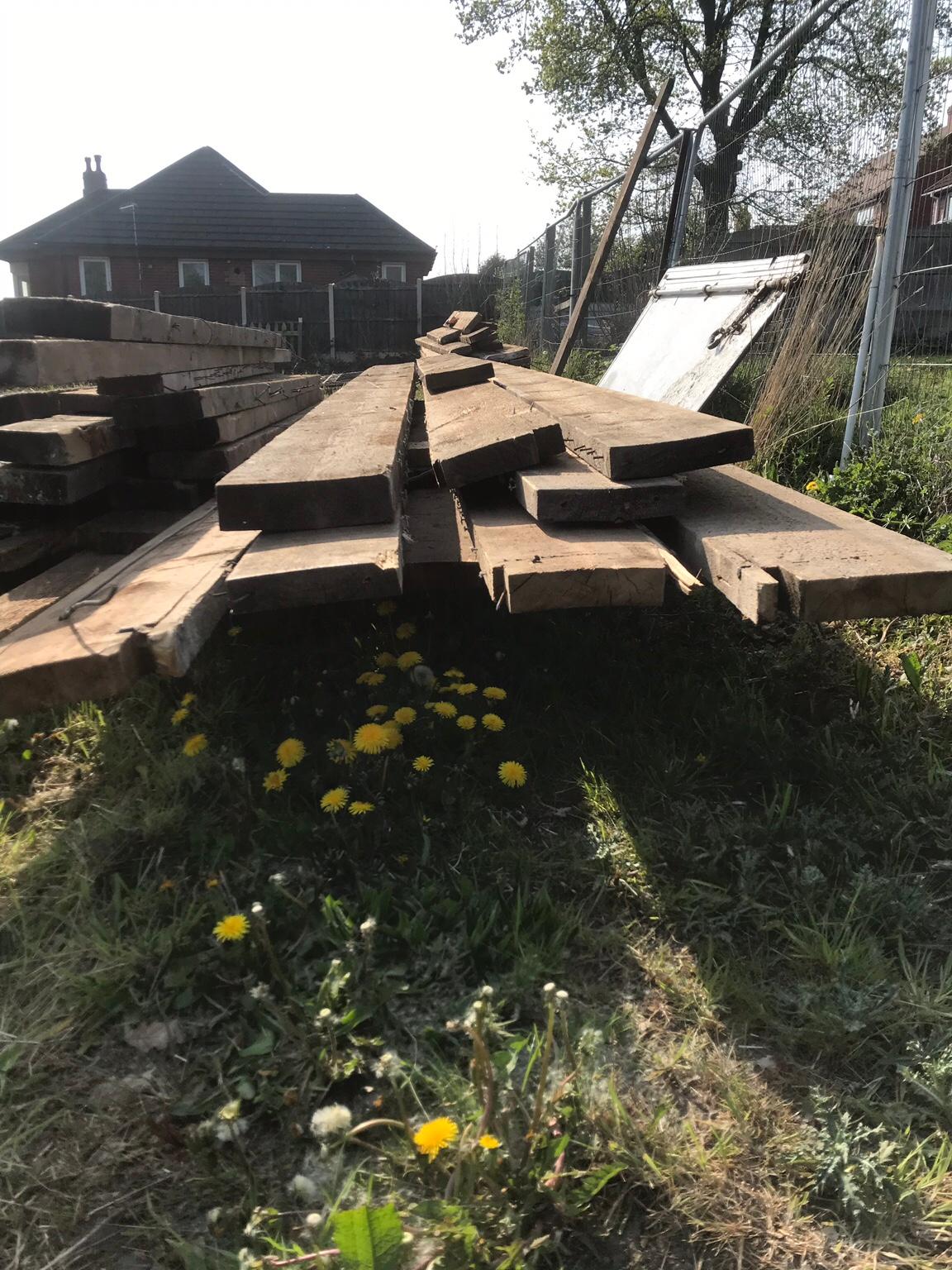 Reclaimed timber joists about 1000ft in S74 Barnsley for £300.00 for ...