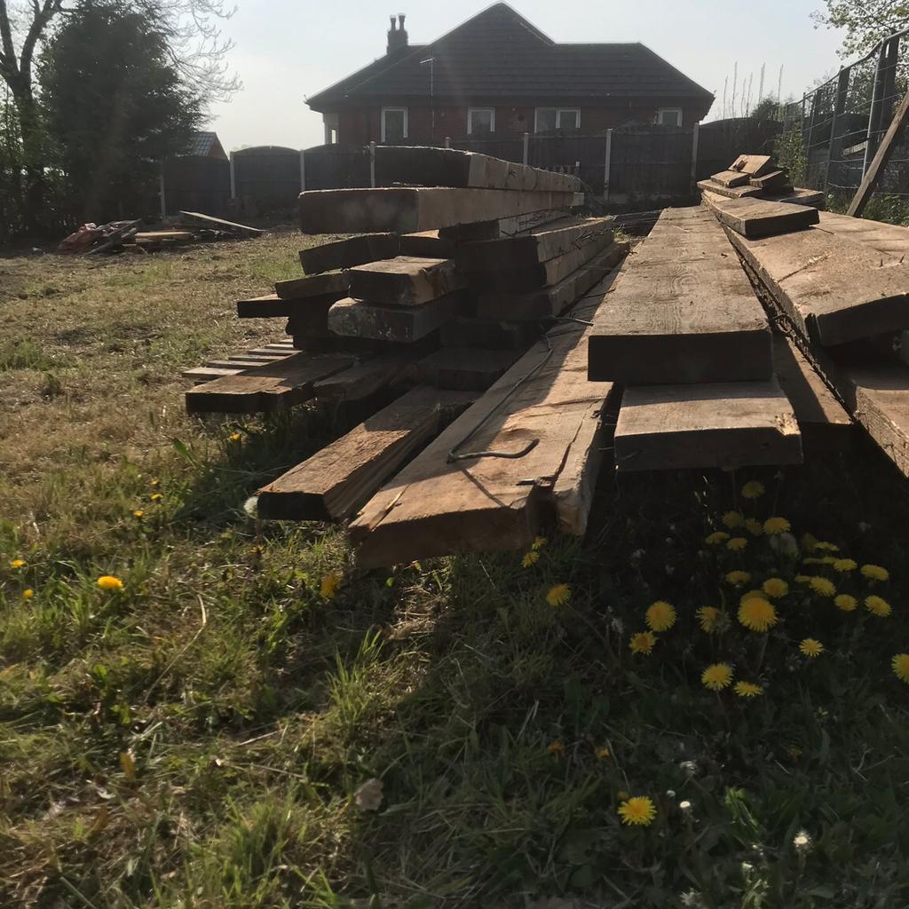 Reclaimed timber joists about 1000ft in S74 Barnsley for £300.00 for ...