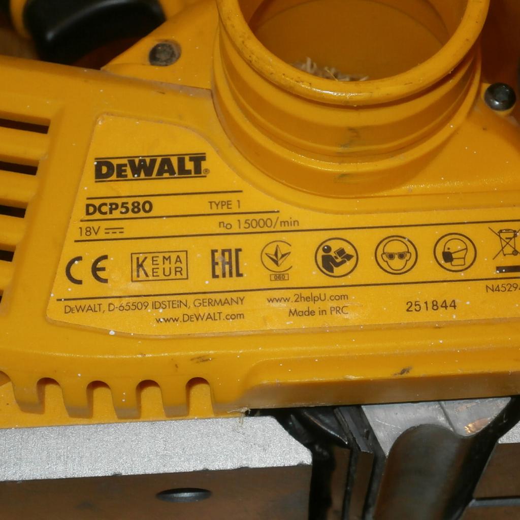 DEWALT 18V DCP580 CORDLESS PLANER in London für £ 95,00 zum Verkauf ...
