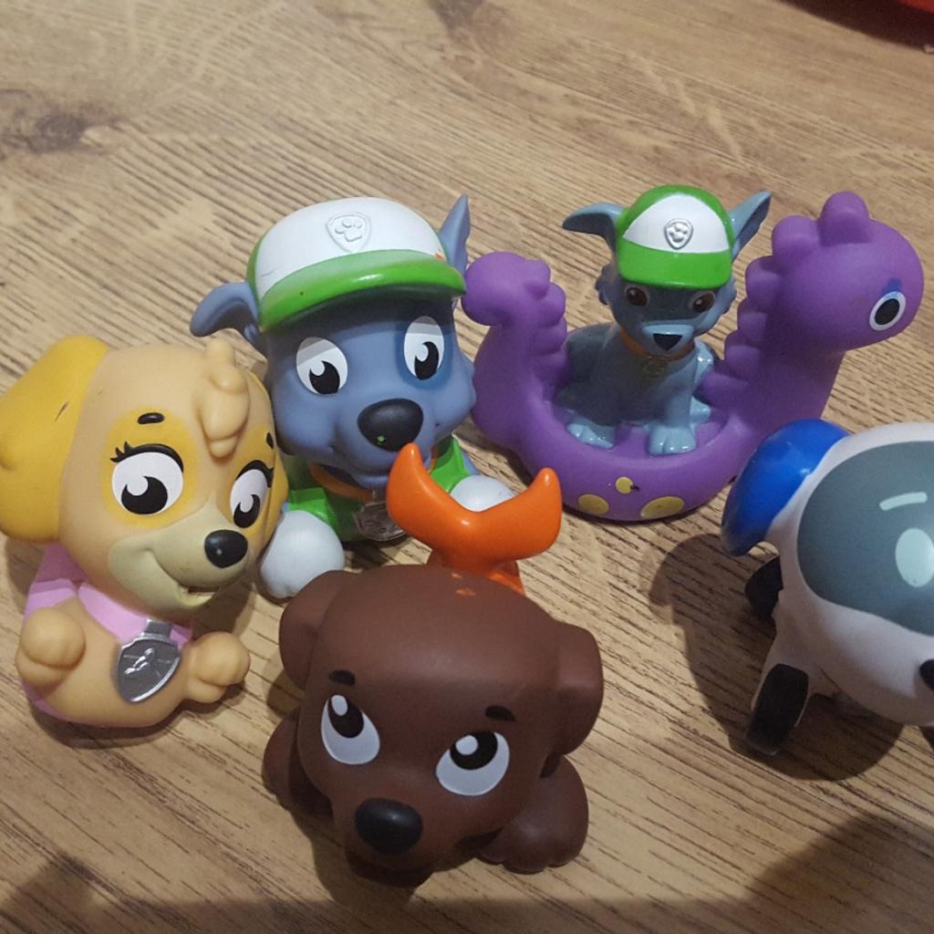 paw patrol unused bath toys. merpups. in BN43-Sea for £8.00 for sale ...