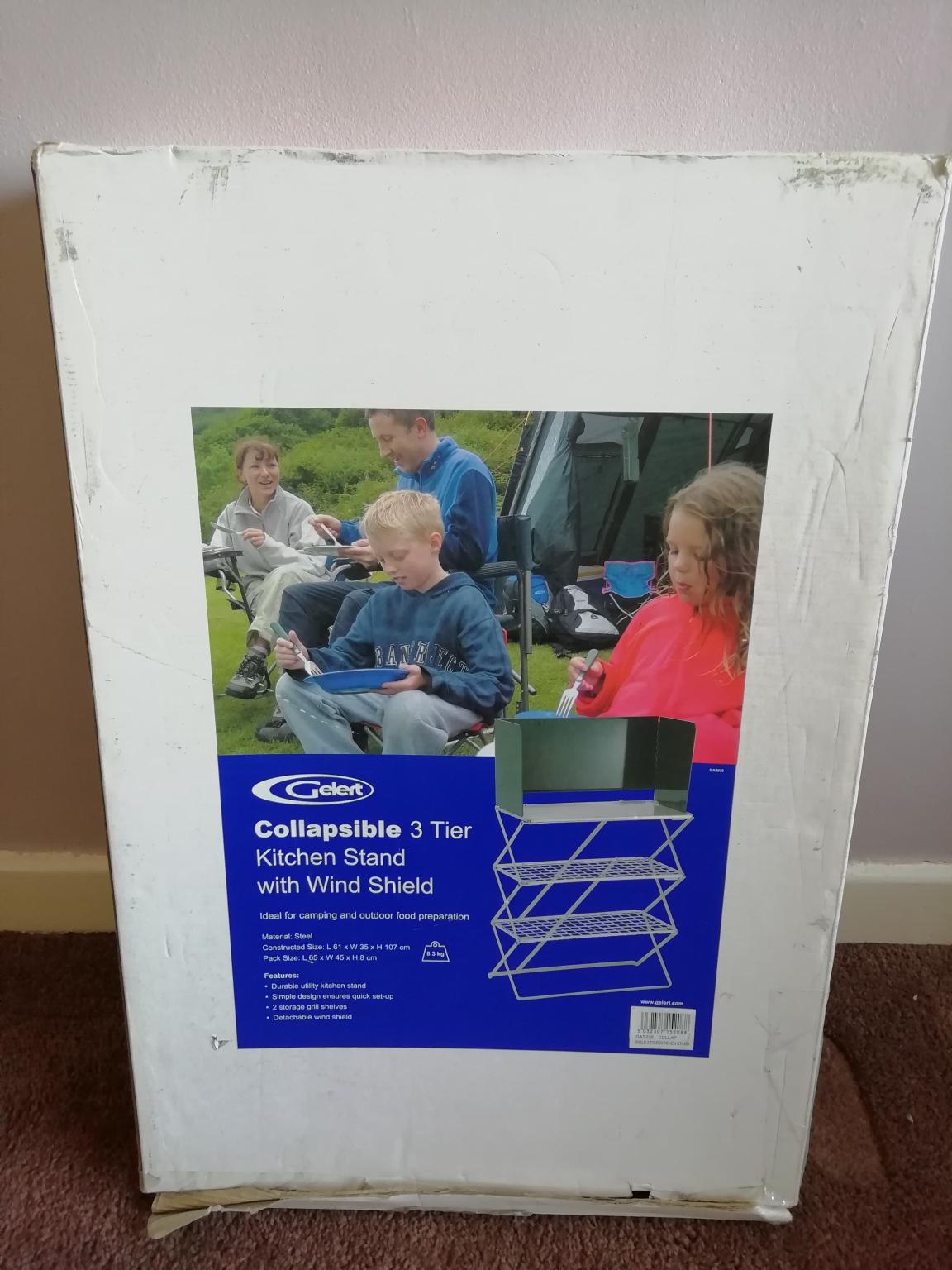 Camping - Gelert 3 tier Kitchen Stand in Nuttall for £15.00 for sale ...