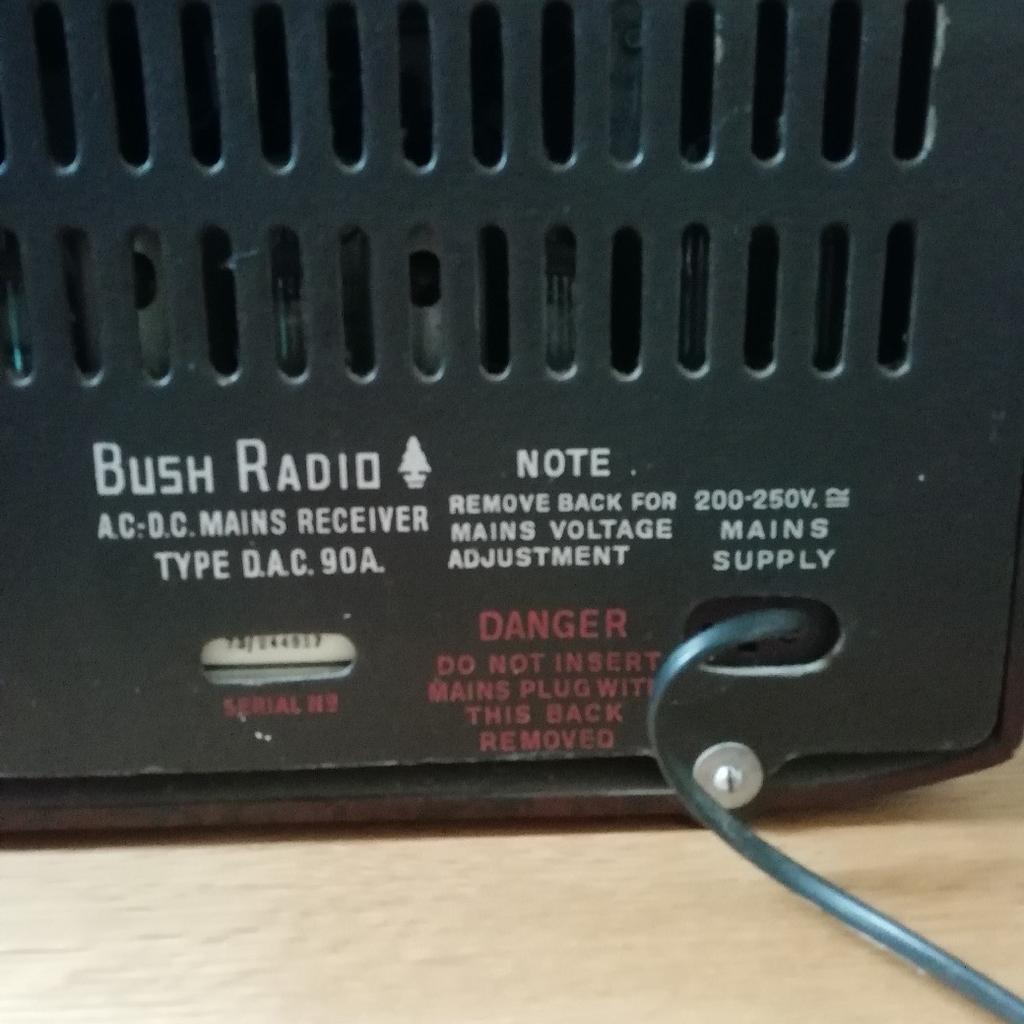 Bush DAC 90A vintage Bakelite radio in WF9 Wakefield für 40,00 £ zum ...