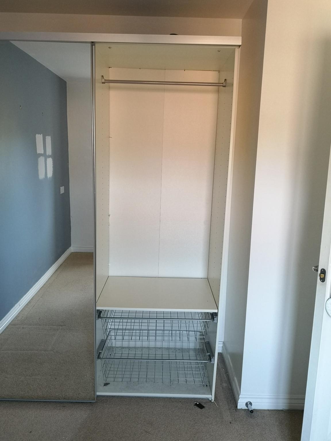 IKEA large wardrobe with sliding glass doors. in WS3 Walsall für 75,00 ...