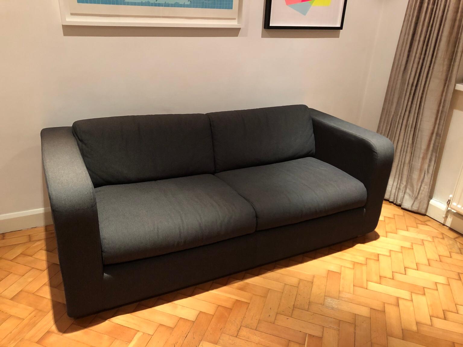 Habitat Porto charcoal 3 seater sofa bed in NW11 London fur 100 00 zum Verkauf Shpock AT