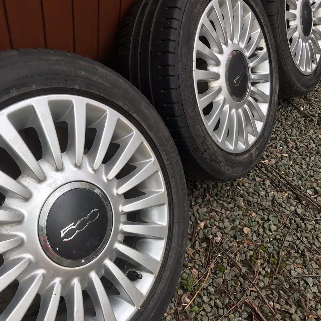 Fiat 500 Alloy Wheels in Bassetlaw für 90,00 £ zum Verkauf | Shpock DE