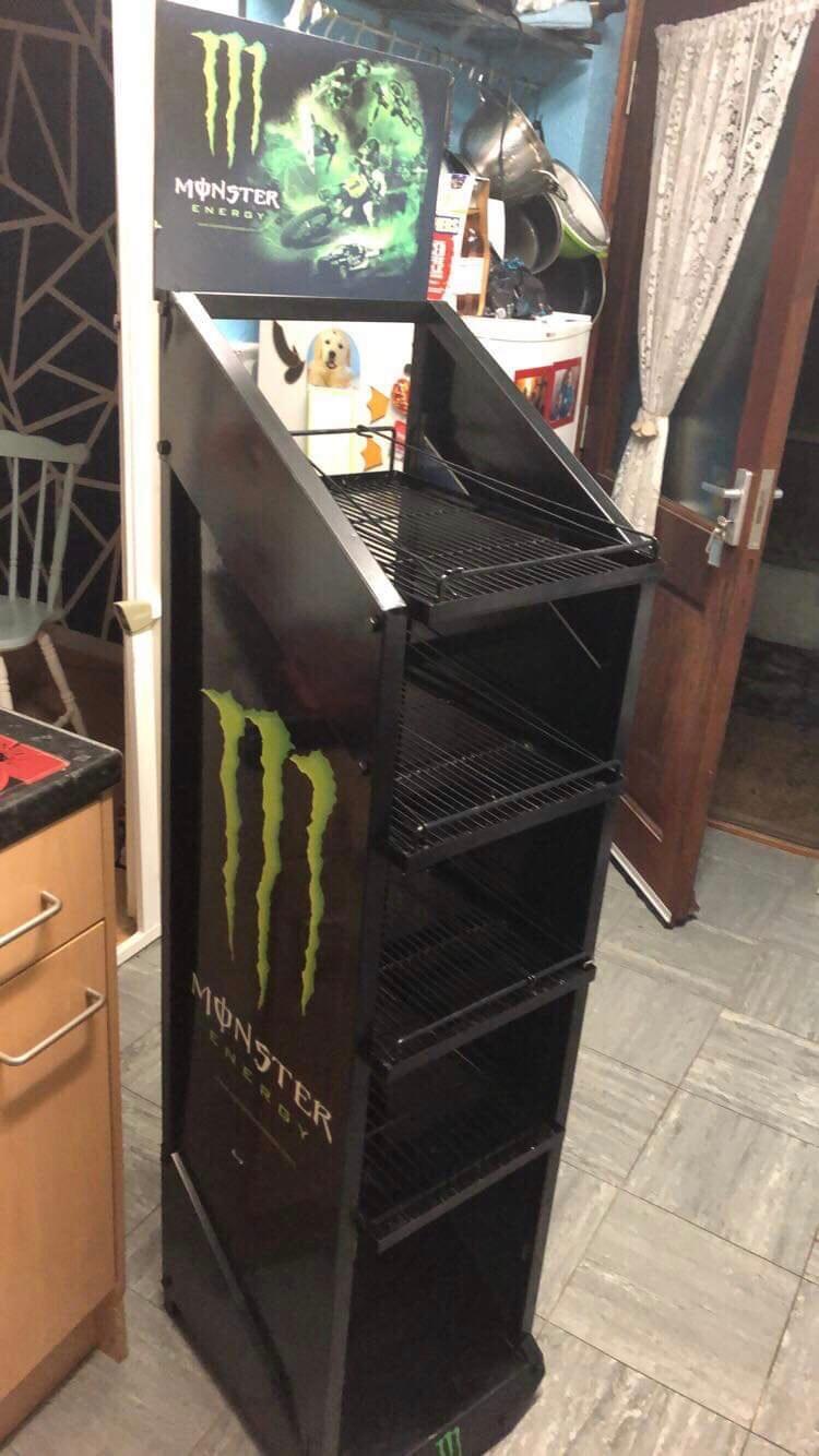 Monster energy stand in CM13 Brentwood for £20.00 for sale | Shpock