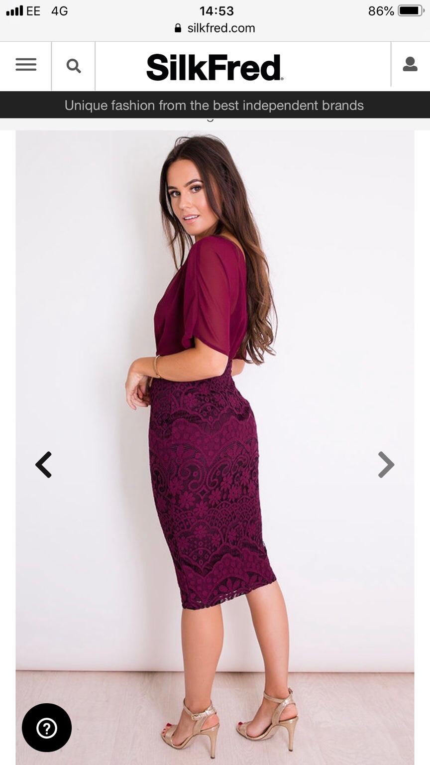 Silk Fred dress in BA21 Somerset für 8,00 £ zum Verkauf | Shpock DE