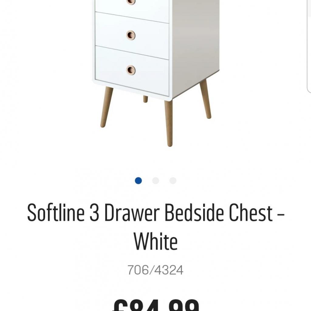 Argos Softline Drawers & Bedside Table set in SE3 Greenwich for £250.00 ...
