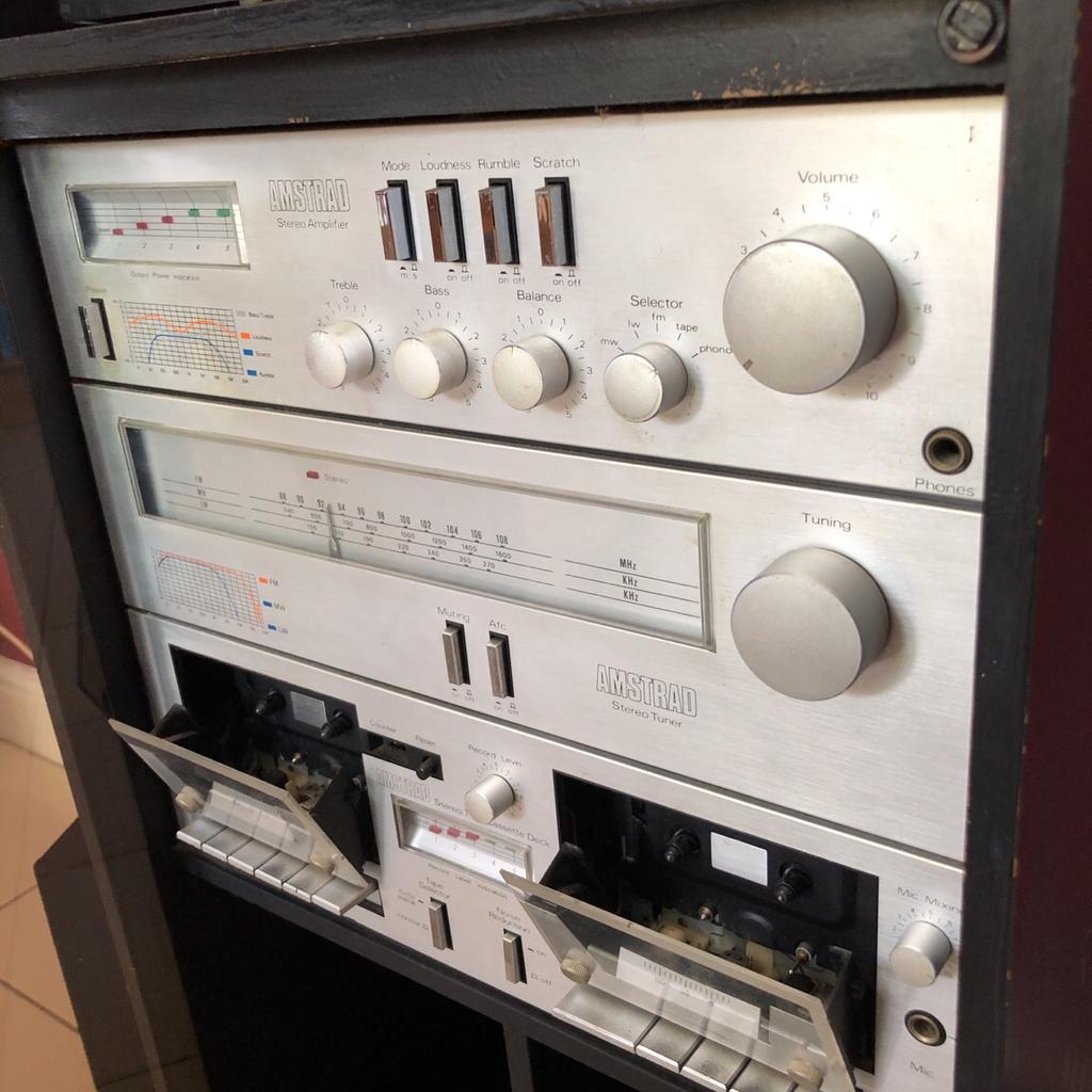 Vintage 1980s AMSTRAD Stereo System Record in Lincoln für 25,00 £ zum ...