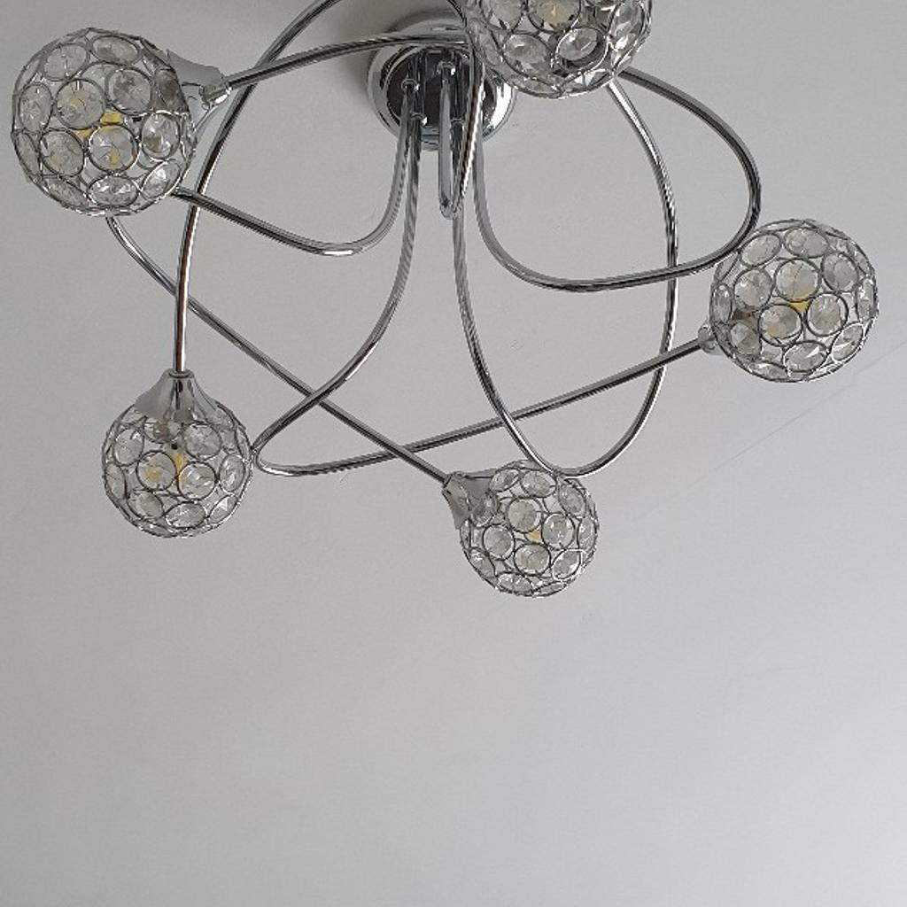 Modern 5 arm ceiling light in B13 Birmingham for £15.00 for sale | Shpock