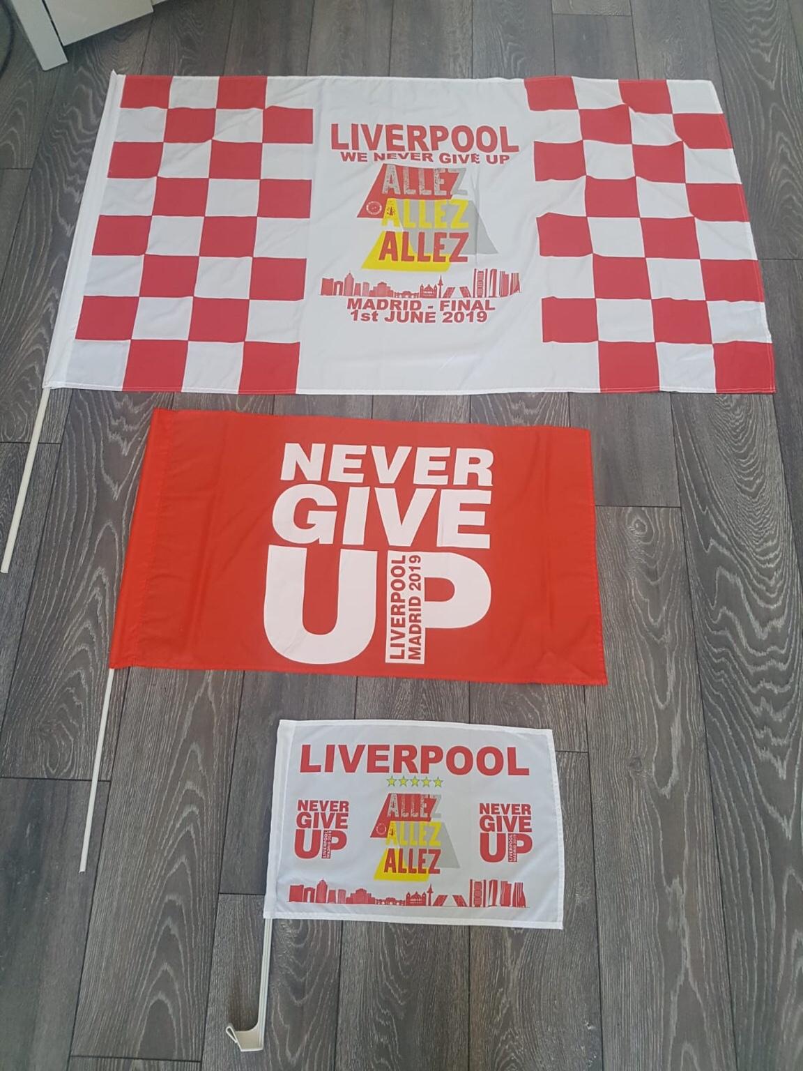 Liverpool Fc final flags in L24 Knowsley für 8,00 £ zum Verkauf | Shpock DE