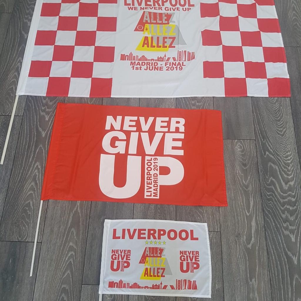 Liverpool Fc final flags in L24 Knowsley für 8,00 £ zum Verkauf | Shpock DE