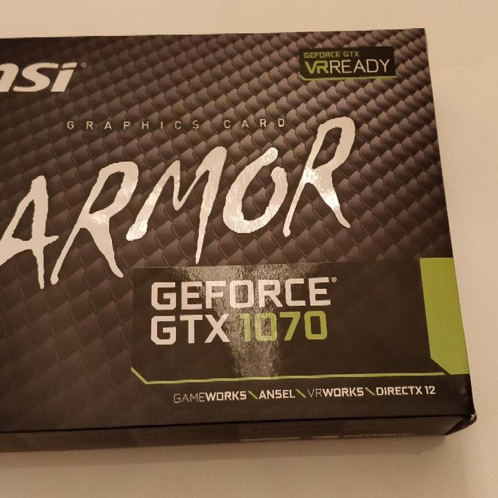 MSI GeForce 1070 OC Armor in 425 65 Mysterna für 2.990,00 SEK zum ...
