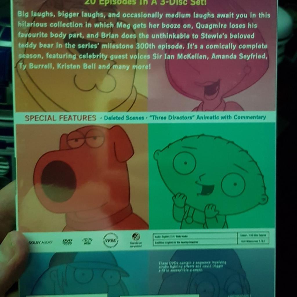 Family guy season 18 DVD boxset in PR2 Preston für 5,00 £ zum Verkauf ...