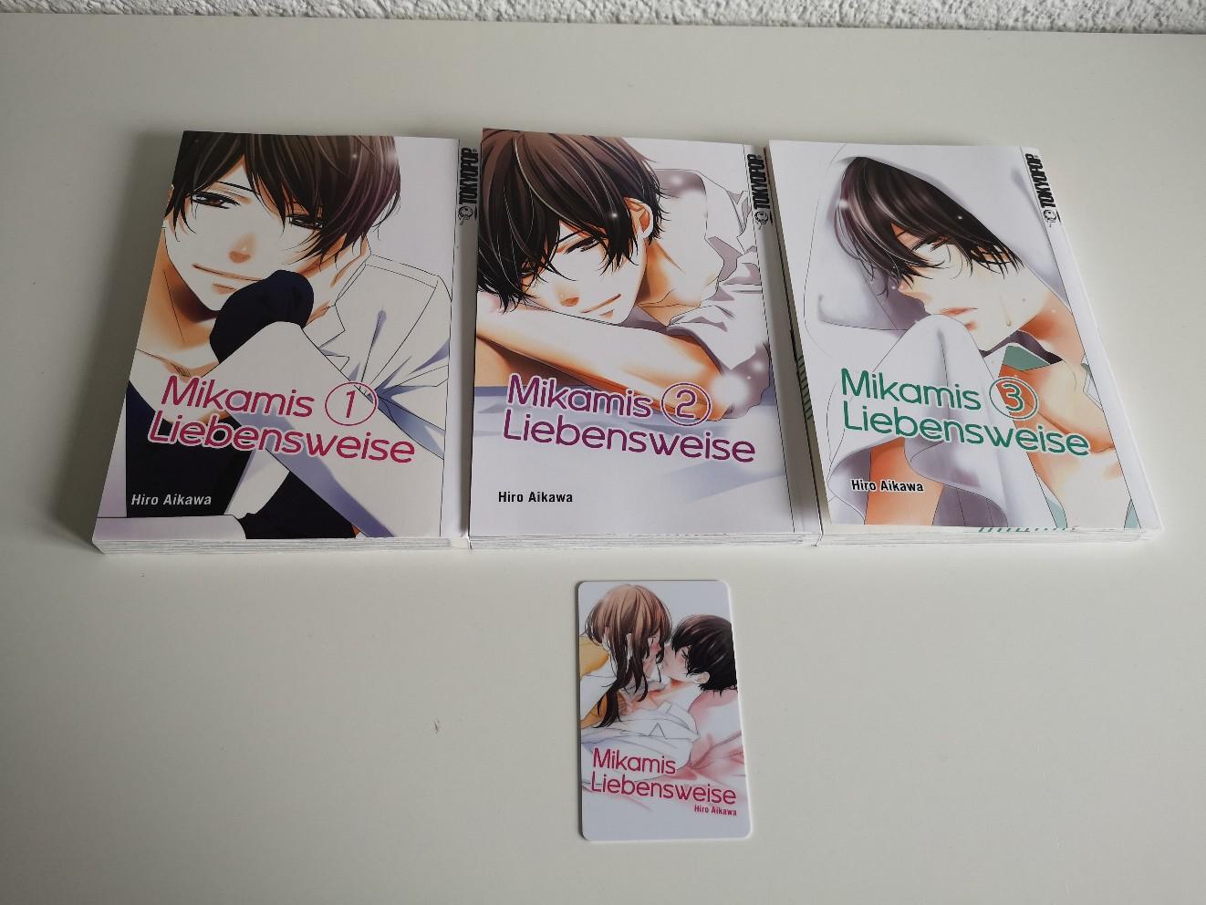 Mikamis Liebensweise 1-3 Manga + Shoco Card in 85104 Pförring für 12,00 ...