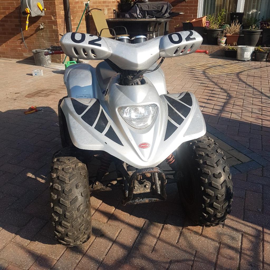 apache 100cc quad with reverse in OL12 Rochdale for £250.00 for sale ...