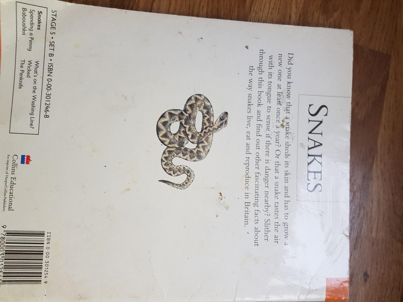 snakes book in B28 Birmingham für 0,40 £ zum Verkauf | Shpock DE