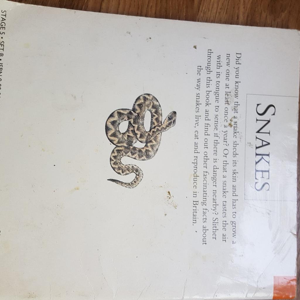 snakes book in B28 Birmingham für 0,40 £ zum Verkauf | Shpock DE