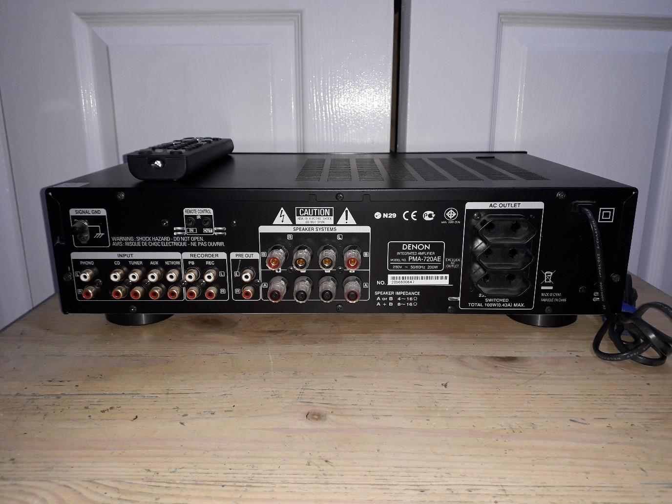 Denon PMA-720AE amplifier sale or swap in Nottinghamshire for £150.00 ...