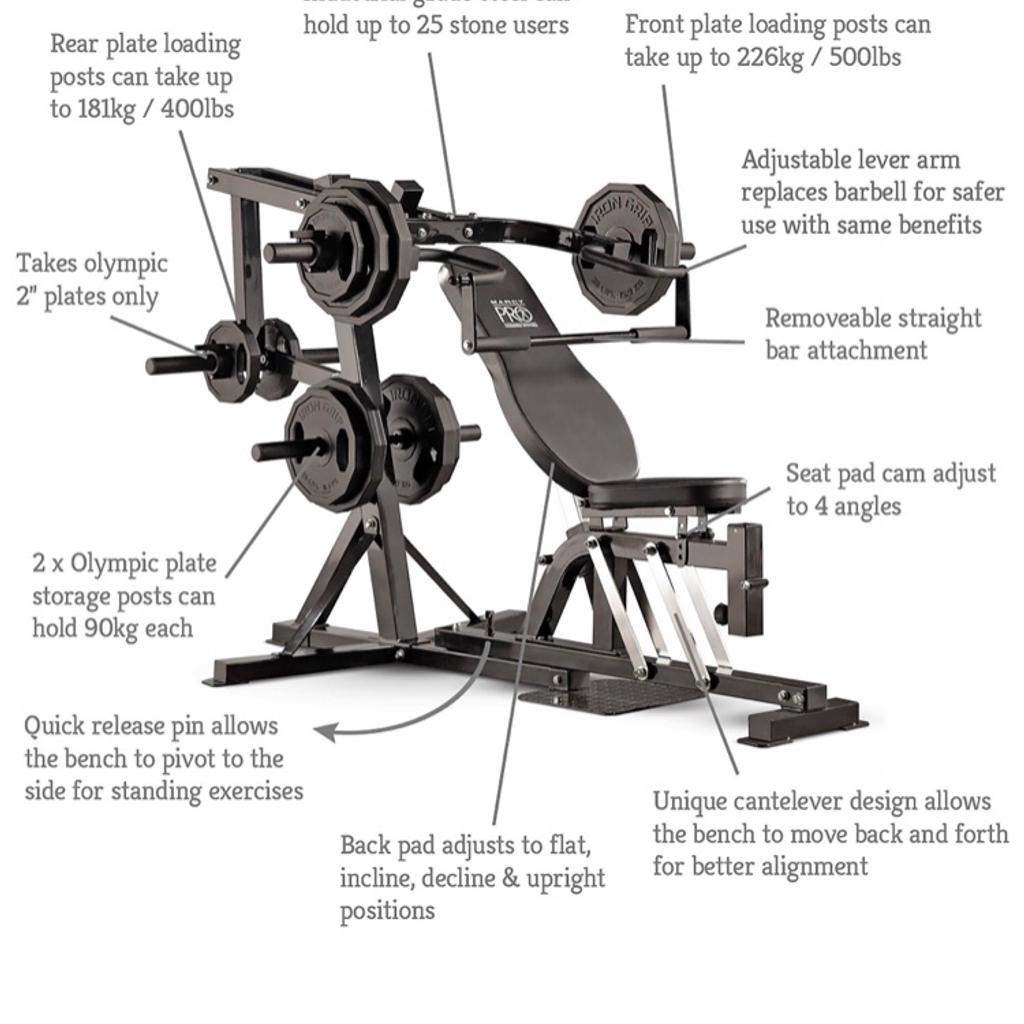 MARCY PRO PM44000 leverage home gym in London Borough of Hillingdon für ...