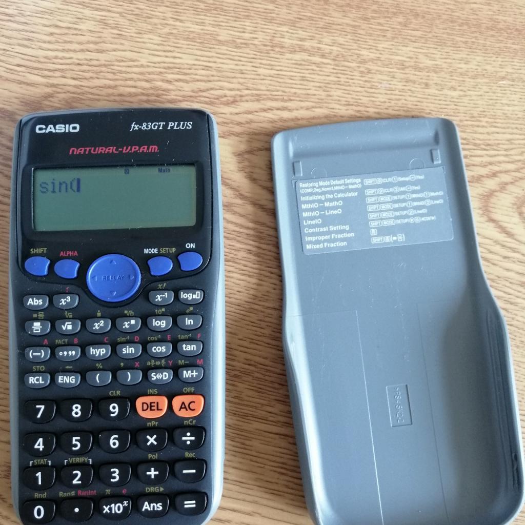 casio calculator fx-83GT PLUS in DY2 Dudley for £6.00 for sale | Shpock