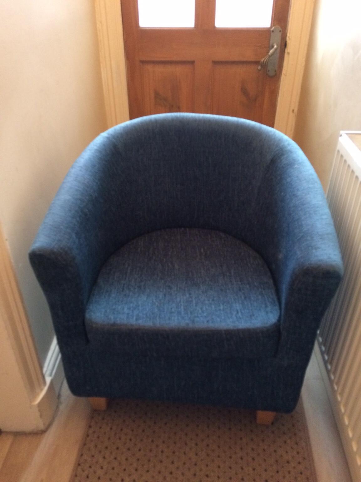 Teal tub chair in BB5 Hyndburn für 25,00 £ zum Verkauf | Shpock DE
