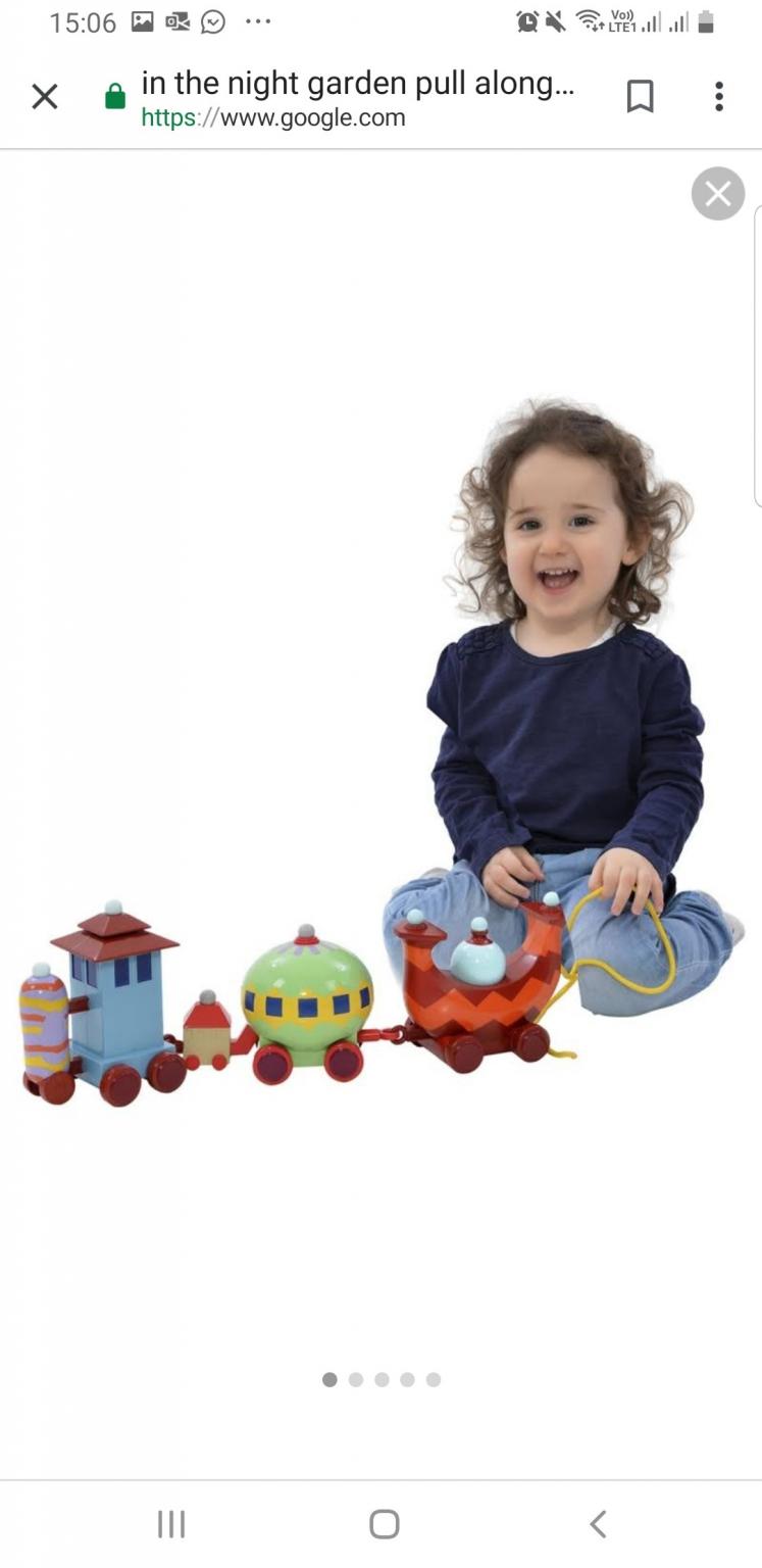 In the Night Garden Pull-along Ninky Nonk in E1 London Borough of Tower ...