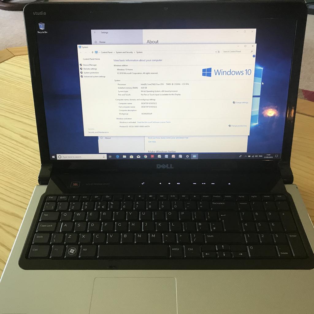 Laptop, Dell Studio 1745, SSD 4Gb ram. in GU5 Bramley für 120,00 £ zum ...
