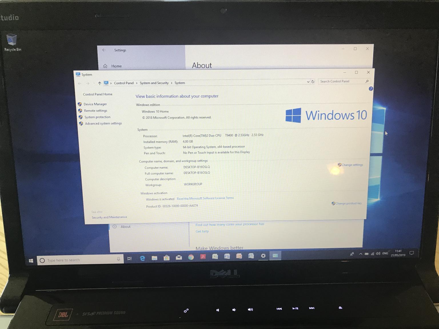 Laptop, Dell Studio 1745, SSD 4Gb ram. in GU5 Bramley für 120,00 £ zum ...