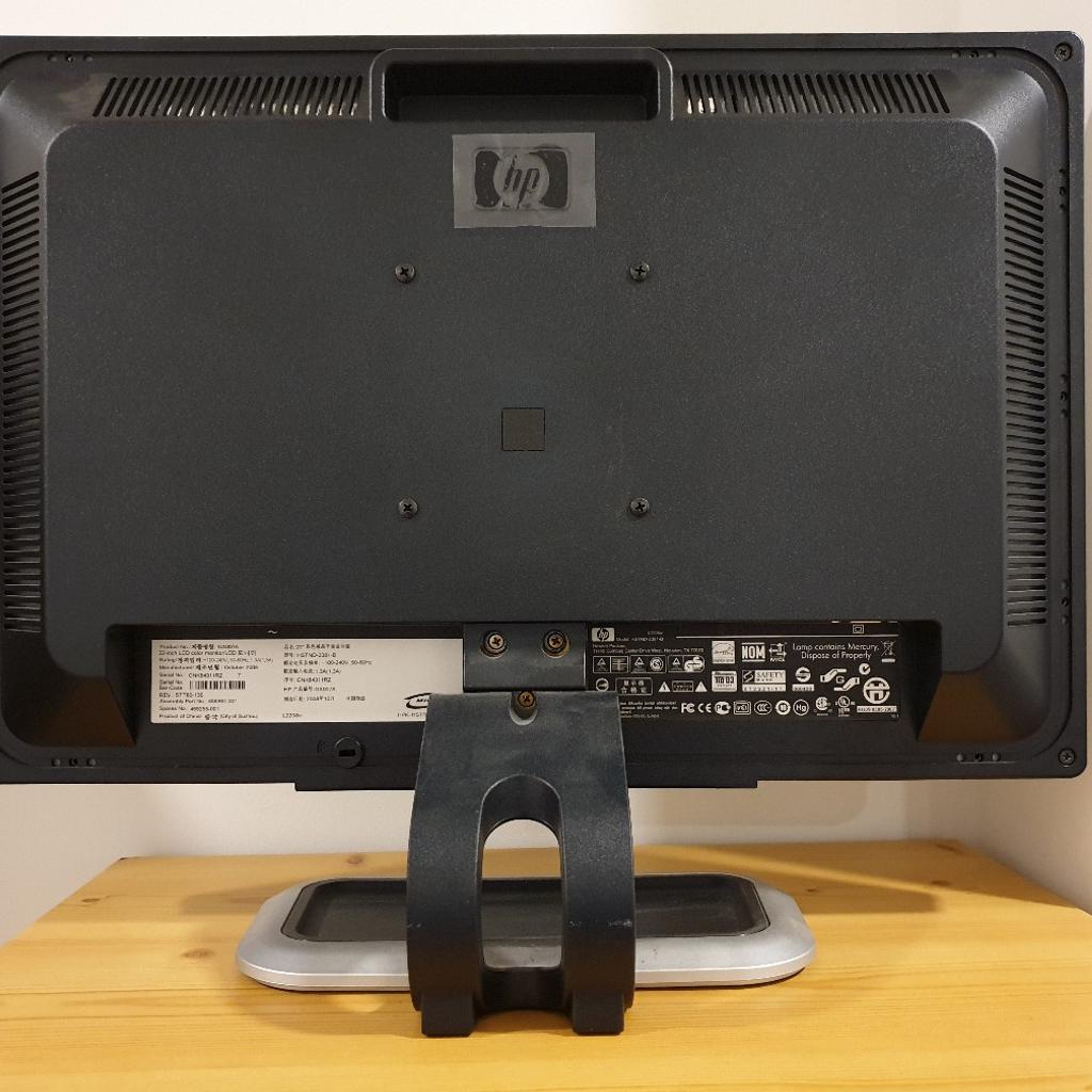 PC-Bildschirm 22 Zoll HP L2208w in 6837 Weiler für € 10,00 zum Verkauf ...
