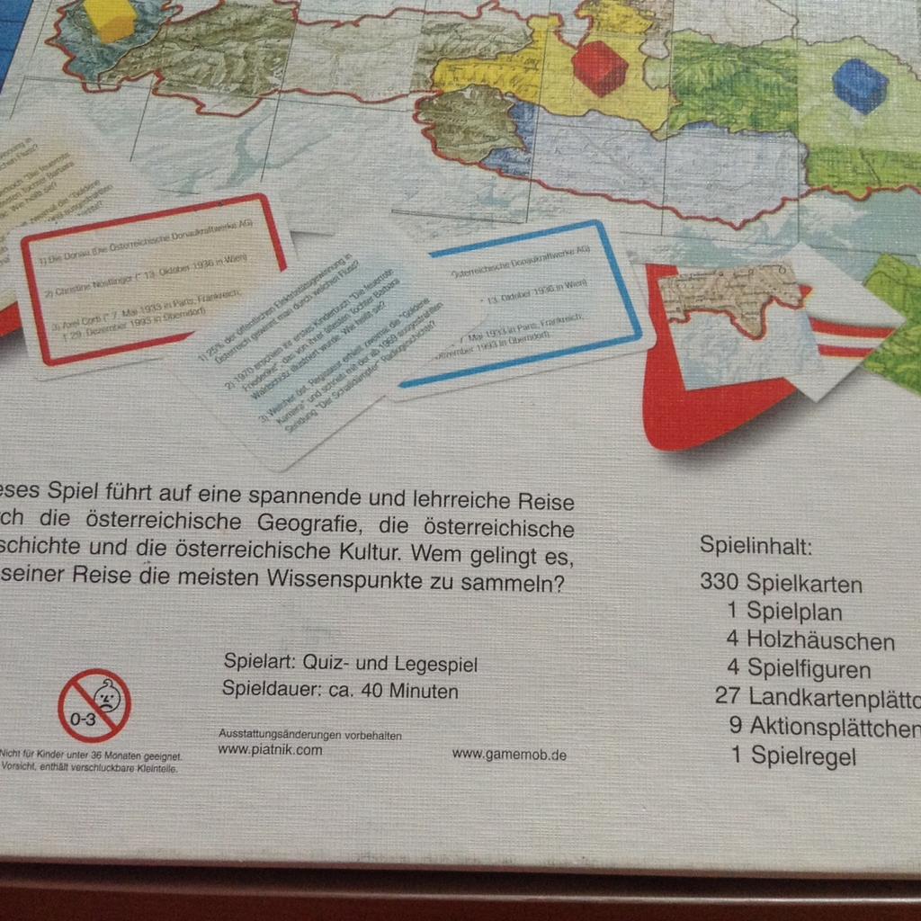 Das Österreich Spiel. Piatnik 2005 in 6134 Vomp for €8.00 for sale | Shpock