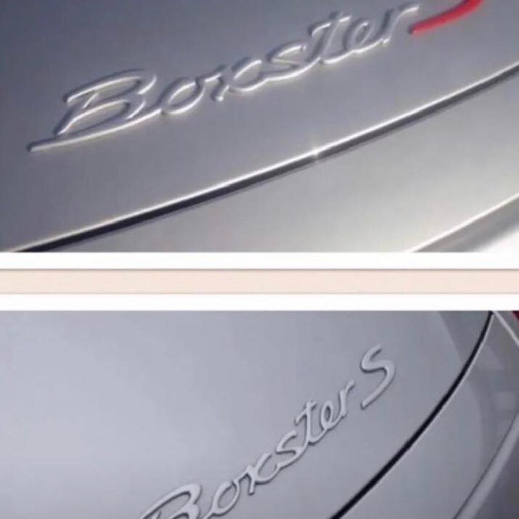 Porsche Boxster S Rear Boot badge for 986 987 in OL9 Oldham für 50,00 ...