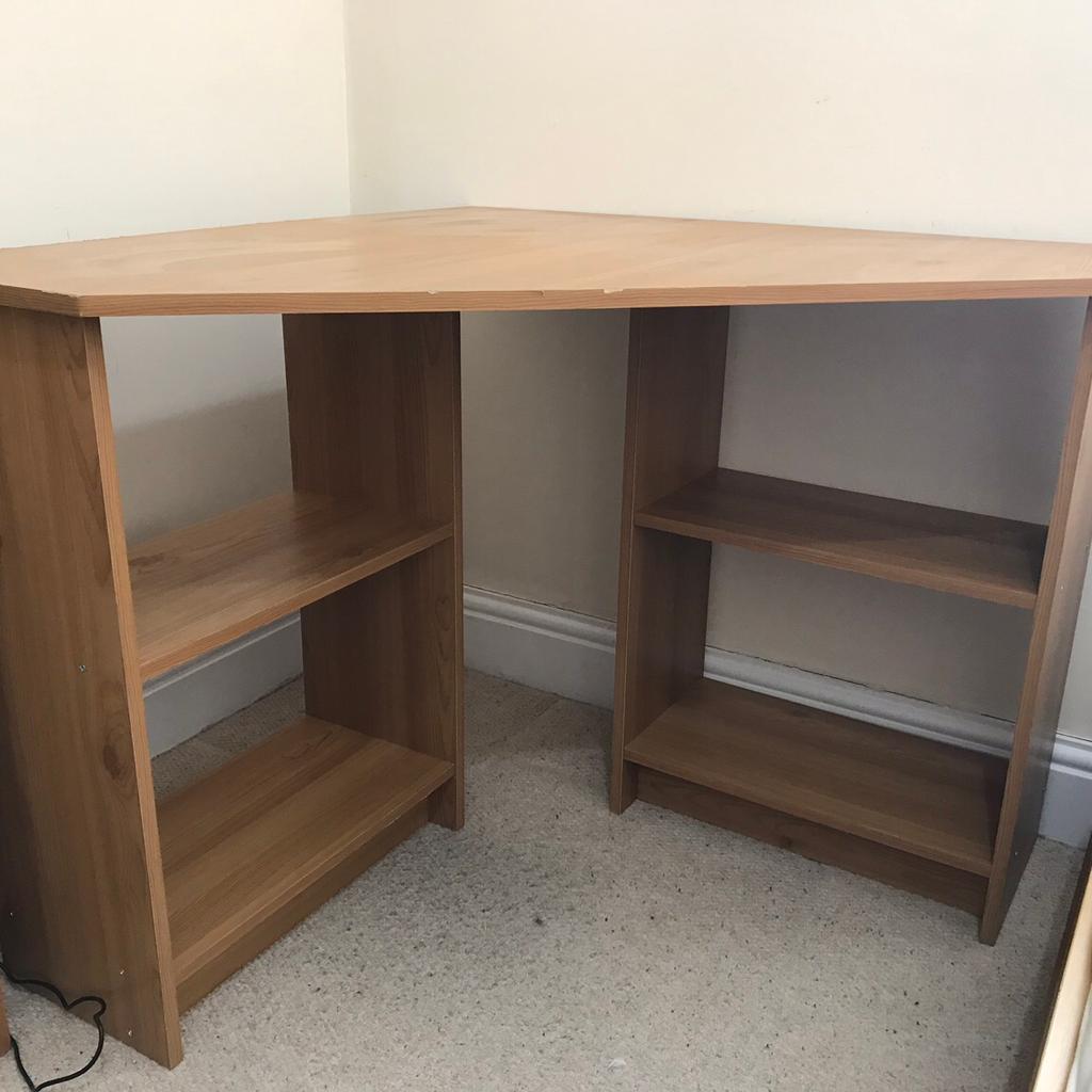 Corner Oak-effect Desk from Argos in M40 Manchester for £20.00 for sale ...