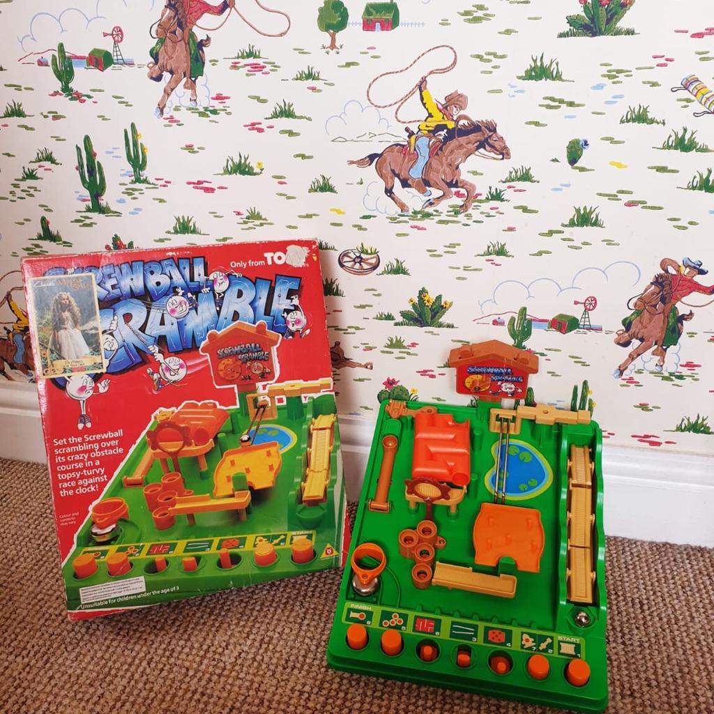 Retro 80's 90’s Screwball Scramble board game in M25 Hollins für £ 3,00 ...