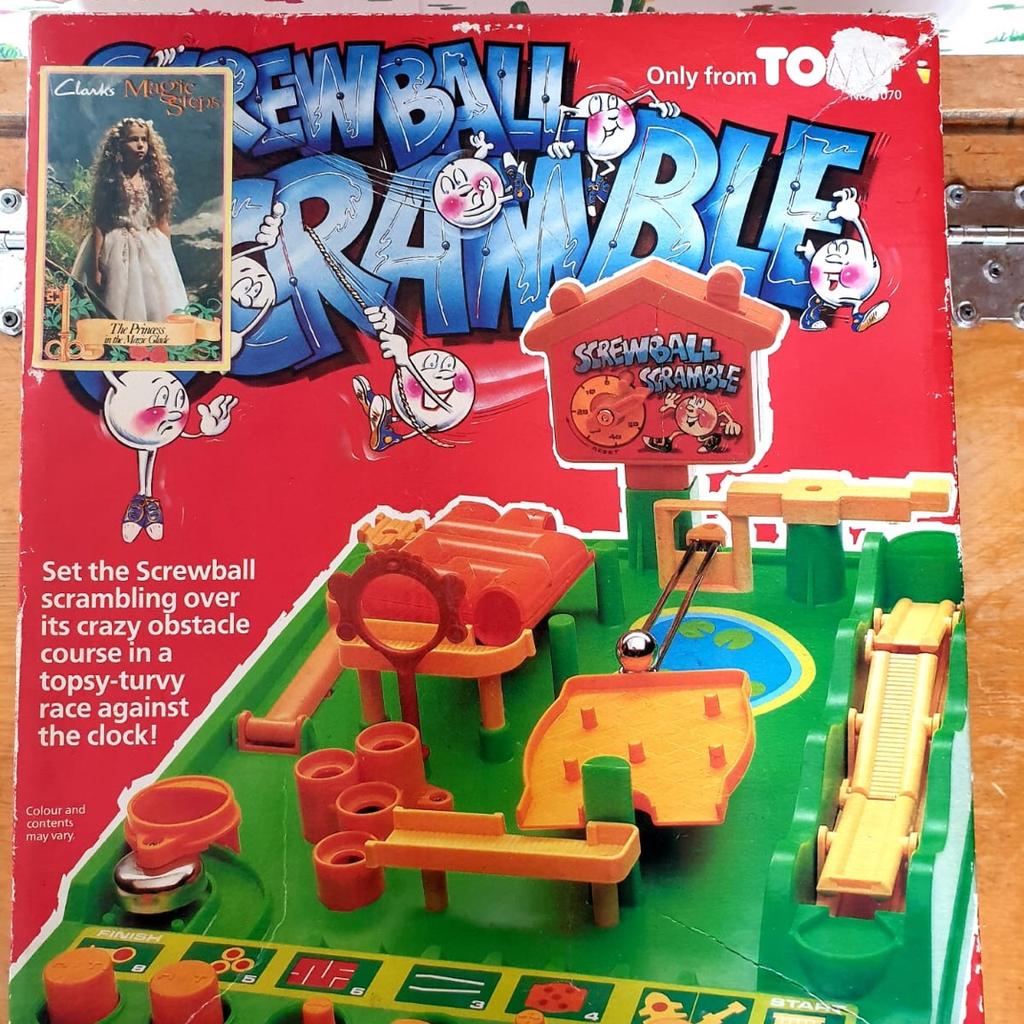 Retro 80's 90’s Screwball Scramble board game in M25 Hollins für £ 3,00 ...