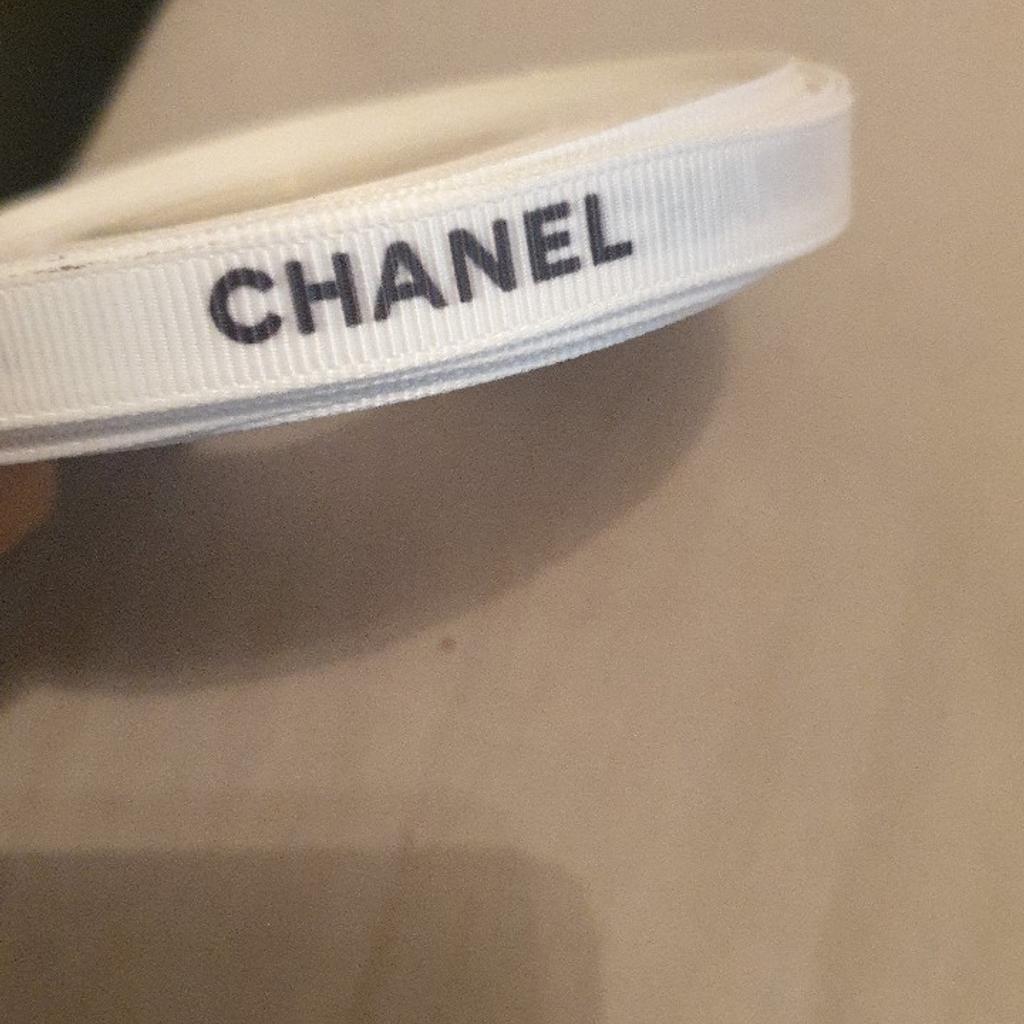 Chanel ribbon (white with black writing) in SE17 London für £ 8,00 zum ...