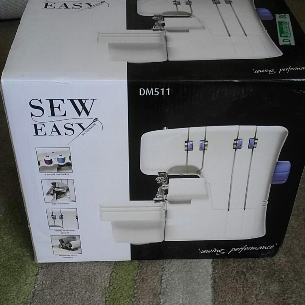 4 thread sew easy overlocker in Wolverhampton für £ 40,00 zum Verkauf ...