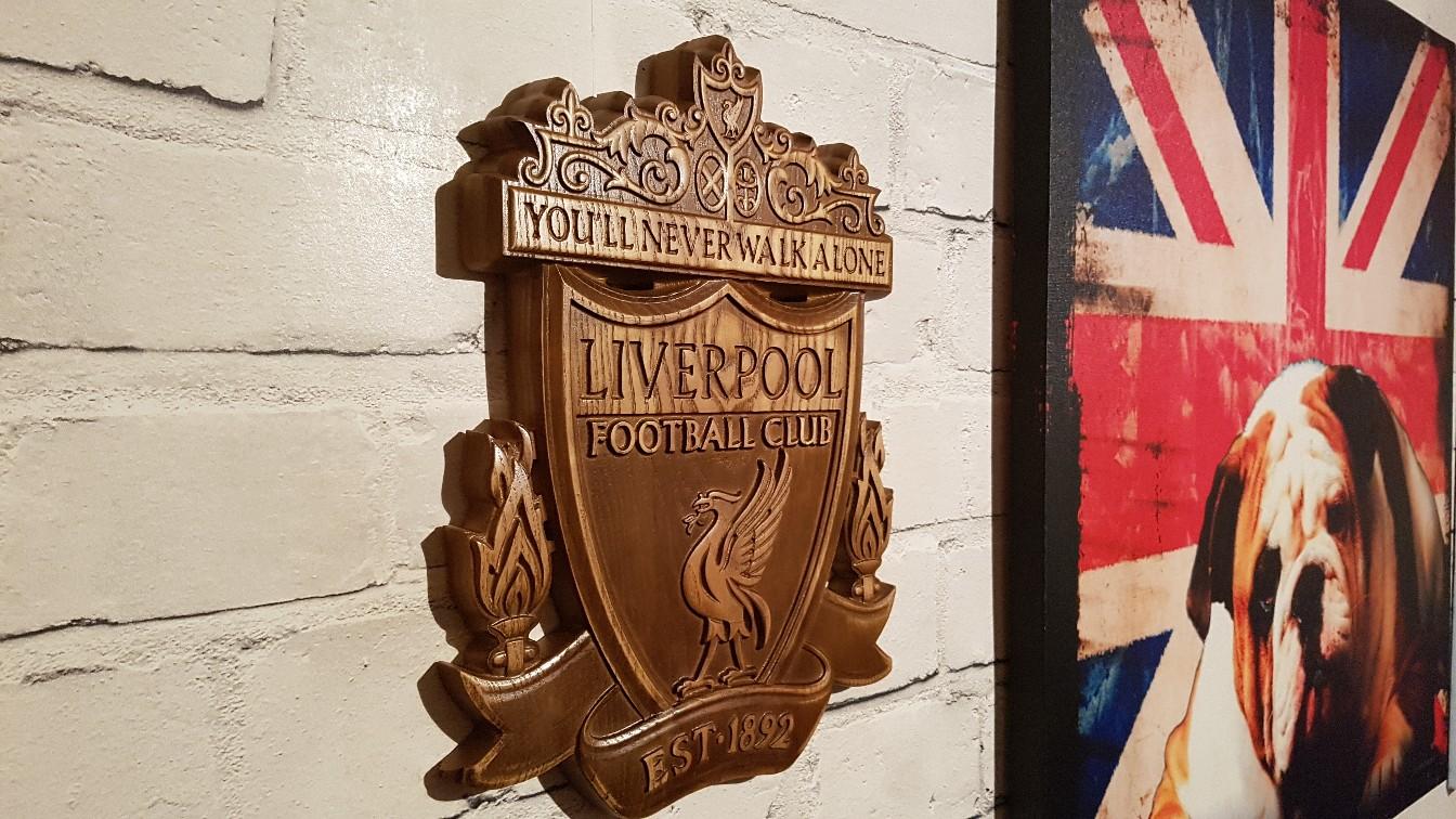 LIVERPOOL FC Wood Carving Crest Logo in SE5 London for £40.00 for sale ...