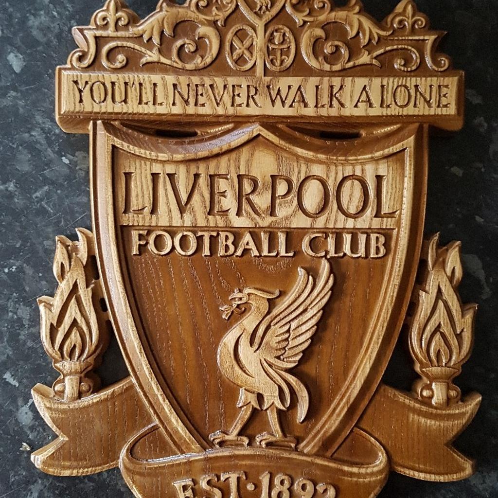 LIVERPOOL FC Wood Carving Crest Logo in SE5 London for £40.00 for sale ...