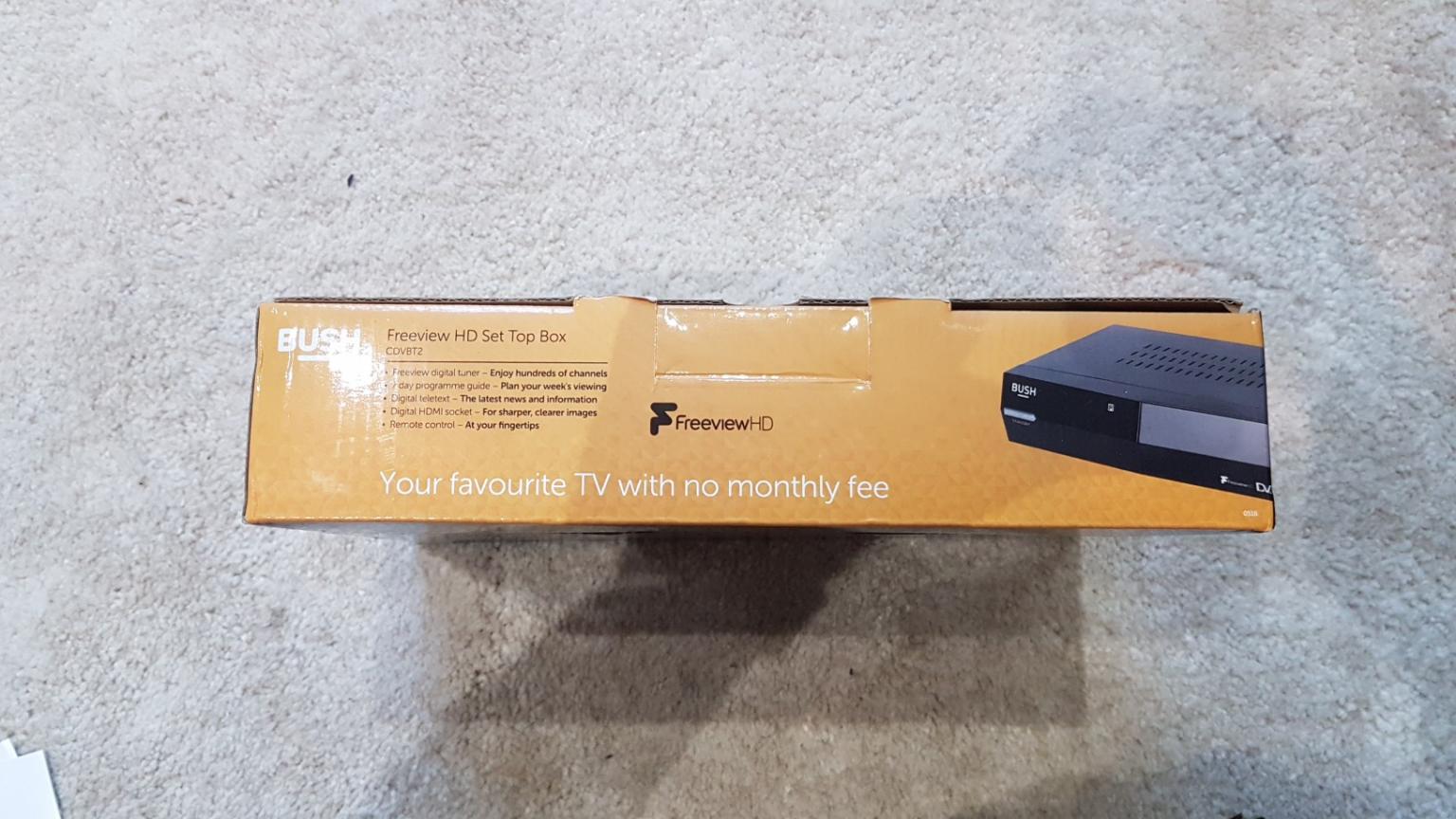 Bush Freeview HD Set Top Box in LE8 Harborough for £5.00 for sale | Shpock