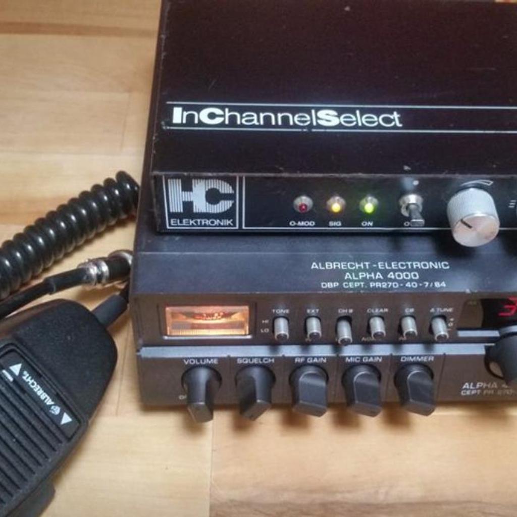 CB Funk Albrecht ALPHA 4000 mit FM Select in 67346 Speyer für € 95,00 ...