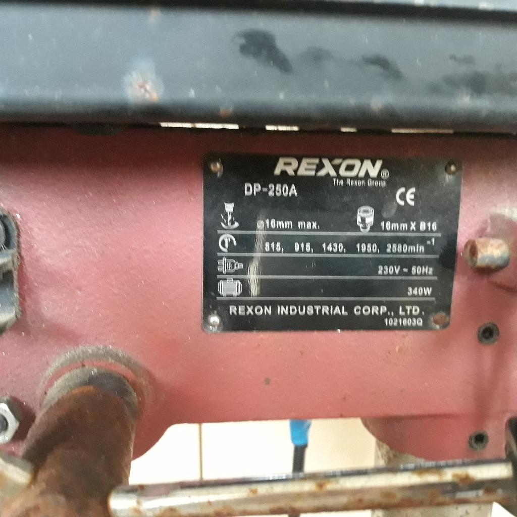 Rexon dp-250A pillar drill. in BL1 Bolton für 60,00 £ zum Verkauf | Shpock DE