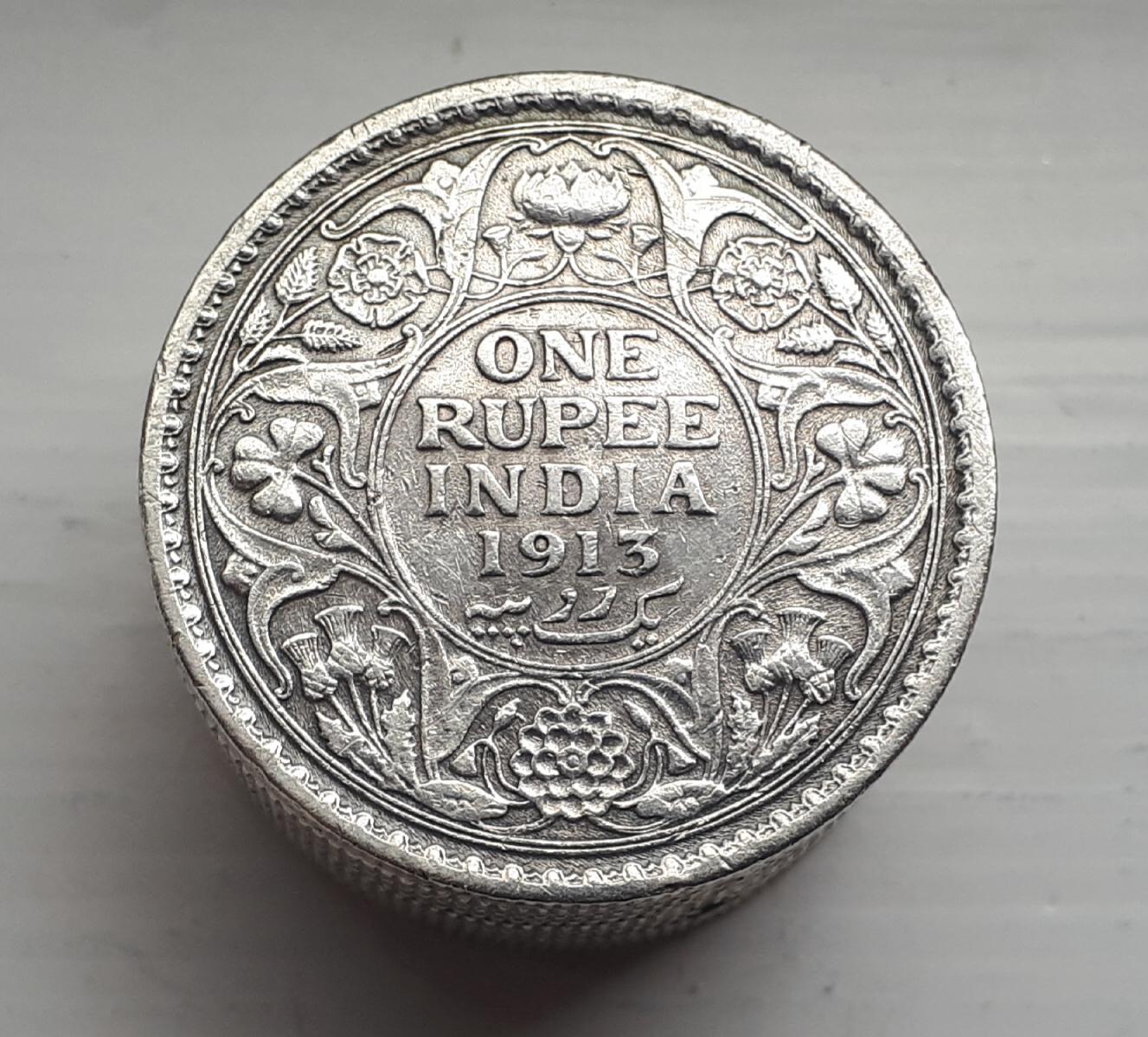 Antique Silver trinket box made of Rupee coin in Test Valley for £80.00 ...