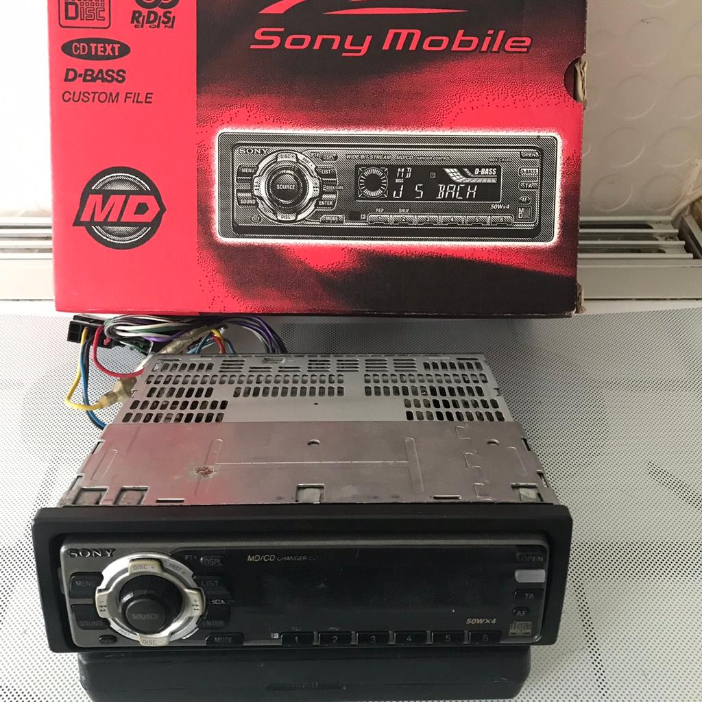 SONY MINIDISC CAR STEREO MDX CA580 in S62 Rotherham for £40.00 for sale ...