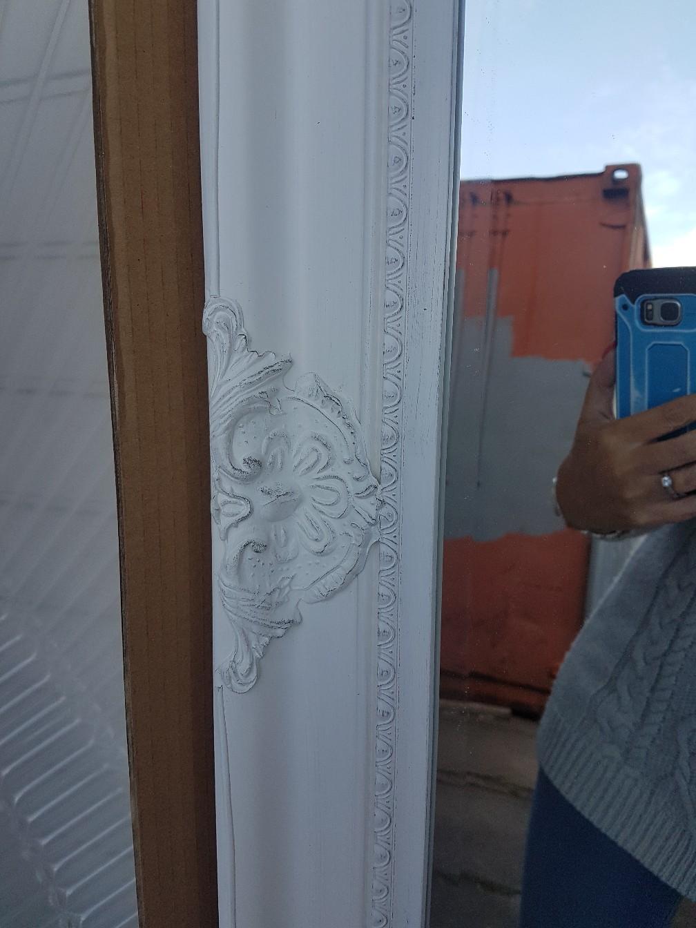 White large sophia lean mirror new in box in WV14 Dudley for £65.00 for ...