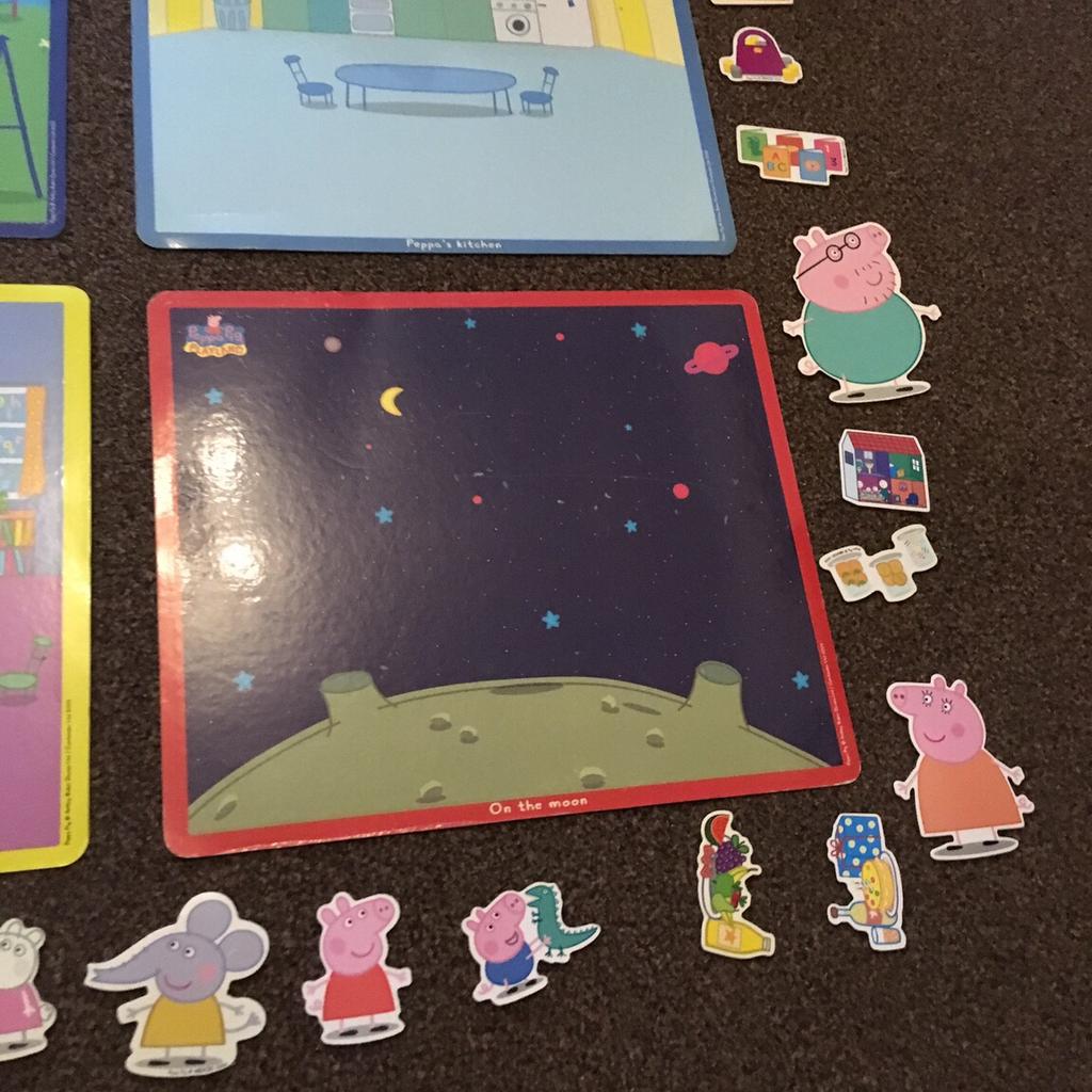 Peppa pig playland magnetic board set in CV2 Coventry für 5,00 £ zum ...