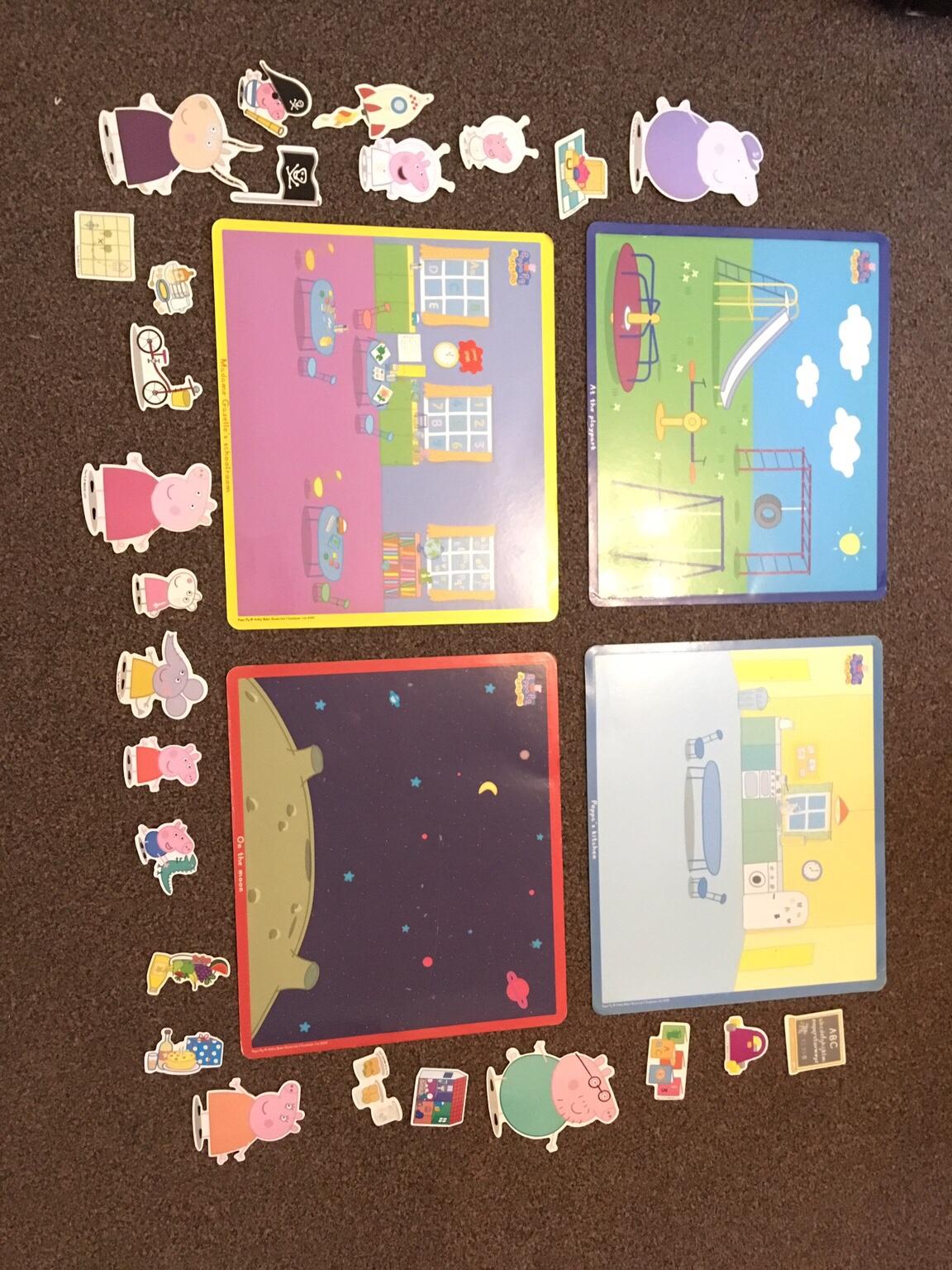 Peppa pig playland magnetic board set in CV2 Coventry für 5,00 £ zum ...